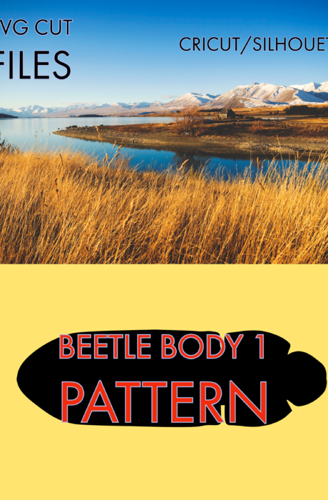 Dragonfly Body Pattern SVG Cut File for Fly Fishing and Fly Tying ...