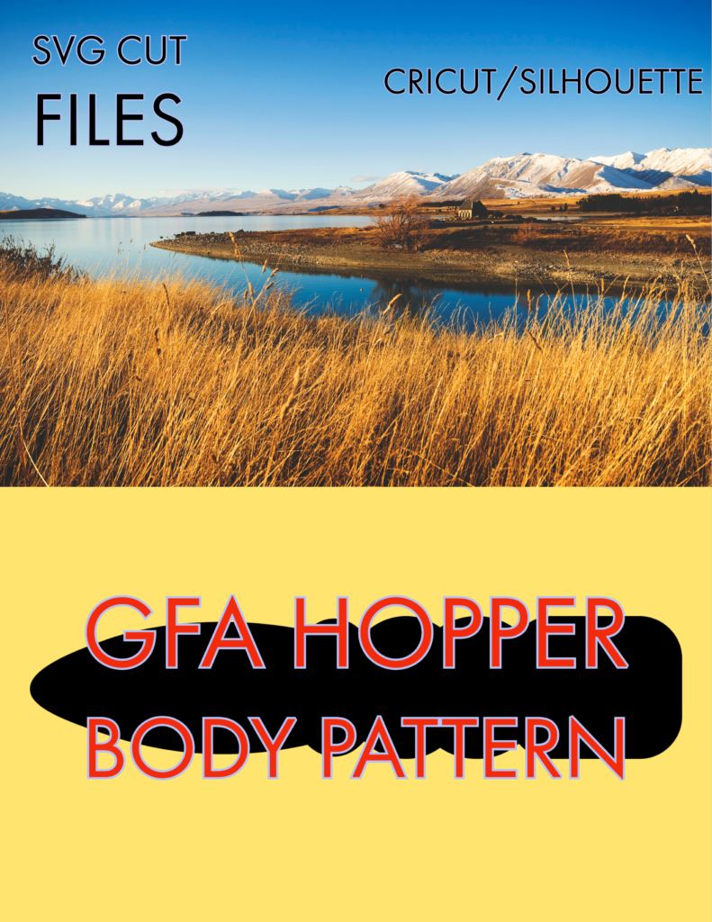 GFA Hopper Body SVG Cut File for Fly Fishing and Fly Tying – Cricut ...