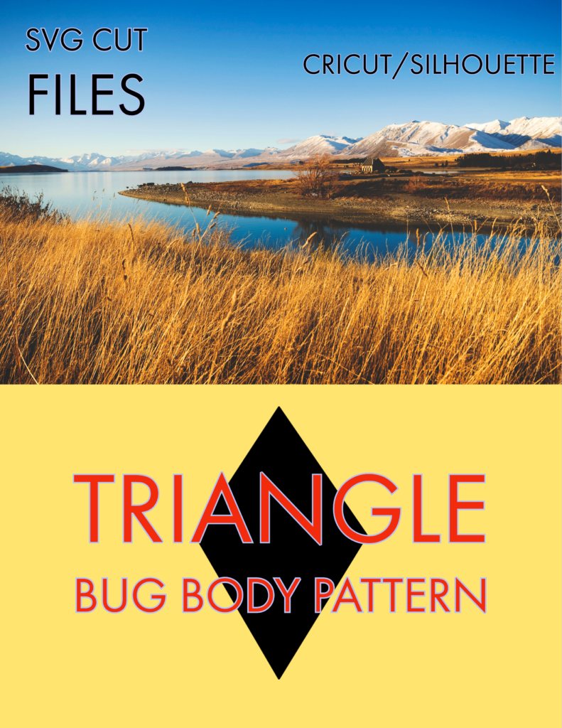 Triangle Bug Body SVG Cut File for Fly Fishing and Fly Tying – Cricut ...
